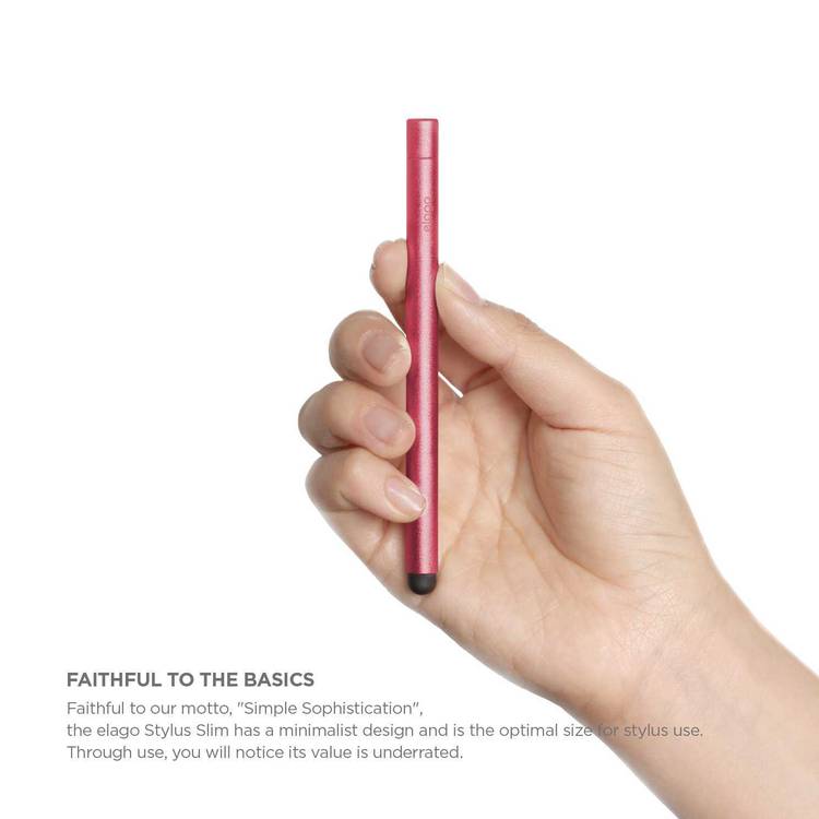 Elago Slim Stylus Pen For IOS Android Hot Pink Brand EL STY SM HPK