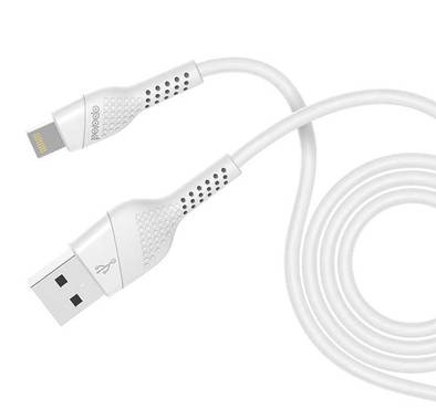Buy Porodo PVC 4m Lightning Cable for Fast Charging & Data Sync (PD-L24-WH)