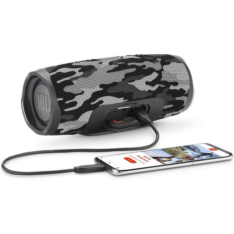 JBL Charge 4 Portable Wireless Bluetooth Speaker with Built-in Power ...