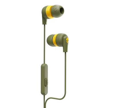 Skullcandy Ink'd+ In-Ear Earbuds with Microphone - Yellow | UAE (S2IMY ...