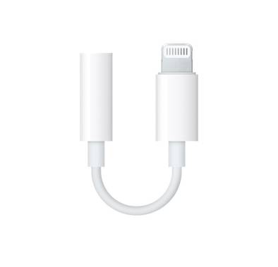 Apple Lightning Headphone Jack Adapter for iPhone 7 & 7 Plus (MMX62)