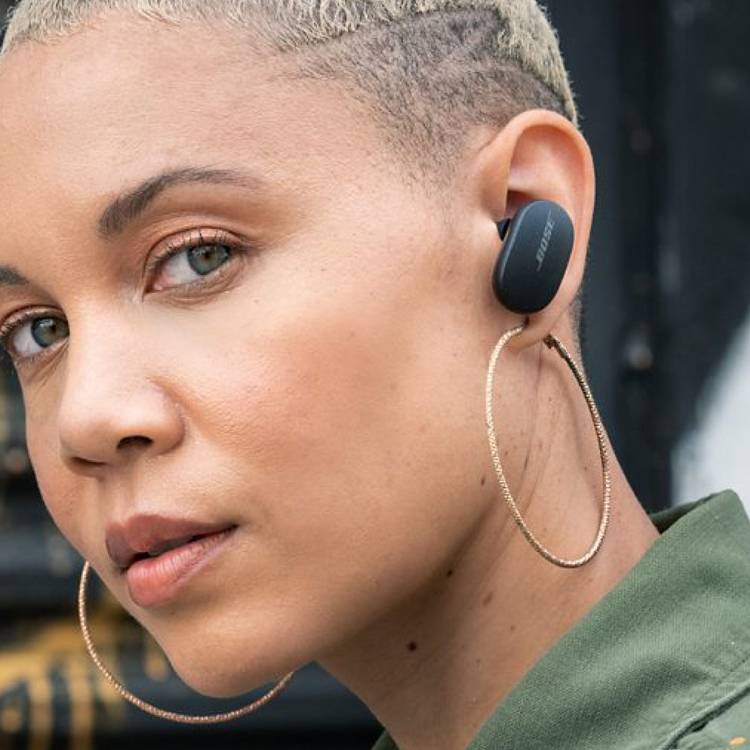 Bose QuietComfort True Wireless Bluetooth Earbuds - Black | UAE (QCBUDS-BK)