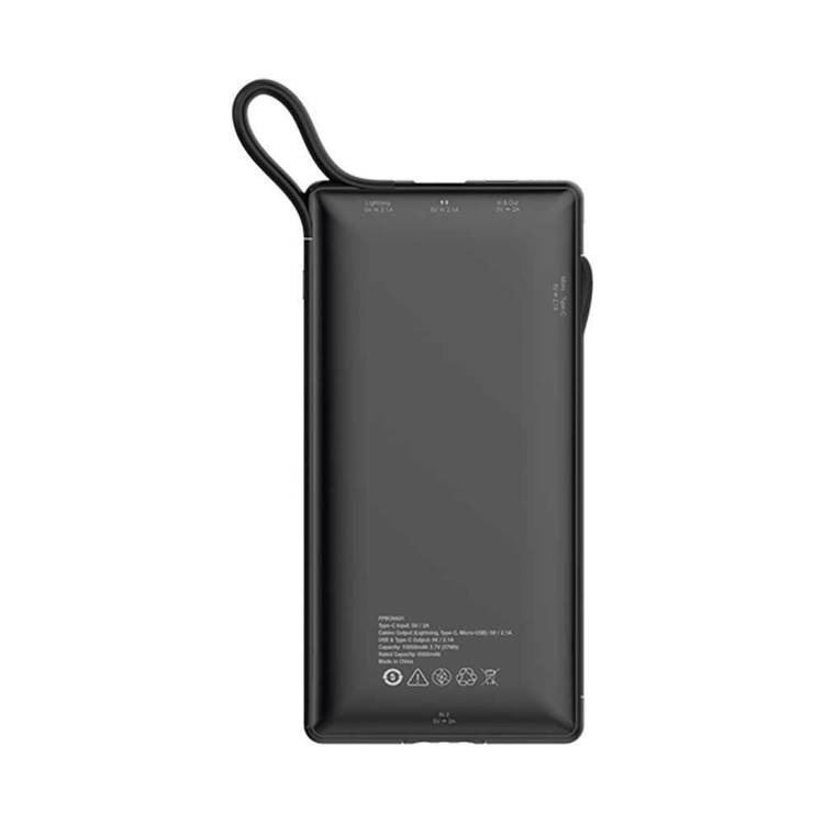 Powerology 6-in-1 Power Bank Station - 10000mAh Rechargeable Portable ...