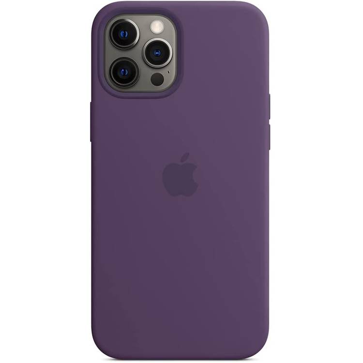 Apple iPhone 12 Pro Max Silicone Case with MagSafe - Amethyst (MK083)
