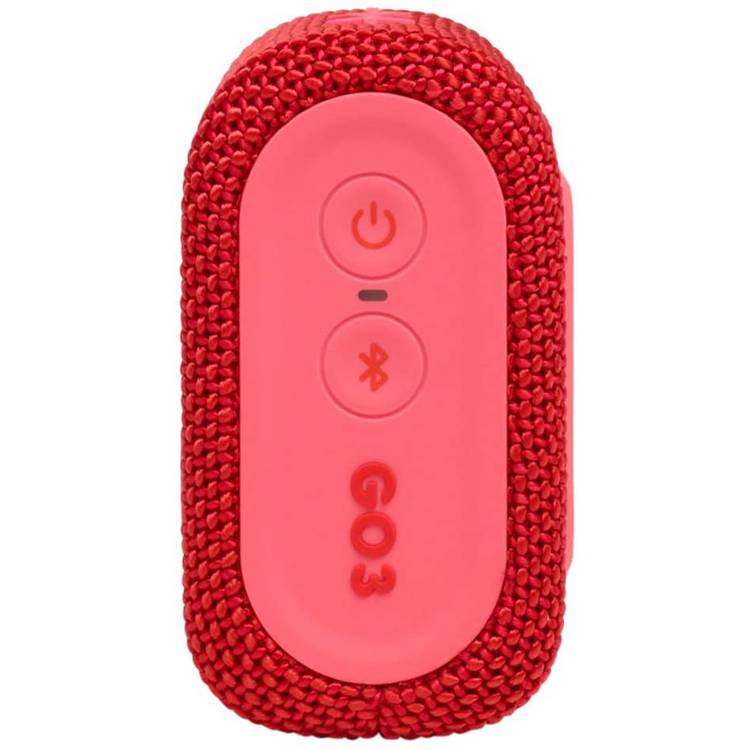 JBL Go 3 Portable Wireless & Waterproof Speaker - Red| UAE (GO3-RD)