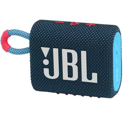 JBL Go 3 Portable Wireless & Waterproof Speaker - Blue / Pink| UAE (GO3 ...