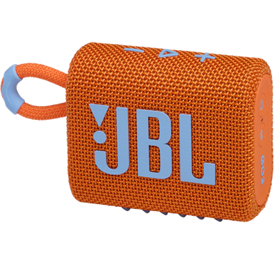 JBL Go 3 Portable Wireless & Waterproof Speaker - Orange| UAE (GO3-OG)
