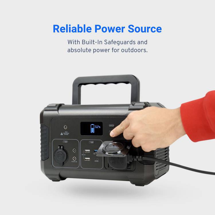 Buy Powerology Portable Power Generator LCD Information Panel in UAE ...