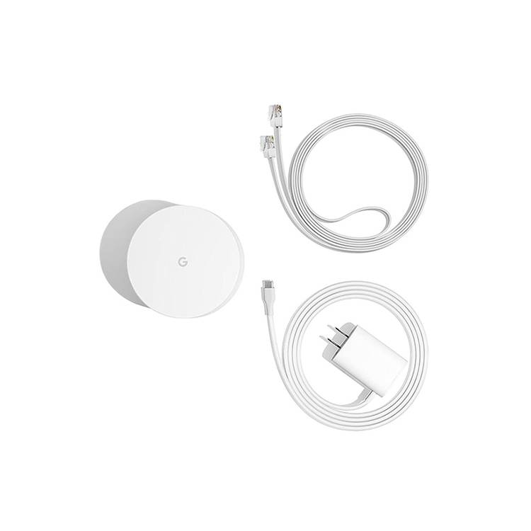 Google Wifi Router: Fast, Reliable Wi-Fi with White Coverage (GA00158-US)