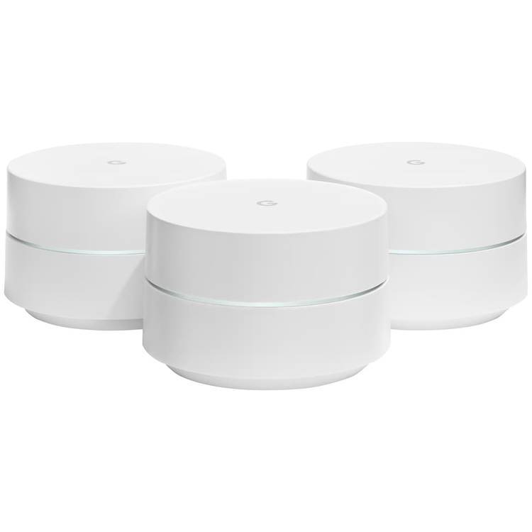 Google Wifi Router: Fast, Reliable Wi-Fi with White Coverage (GA00158-US)