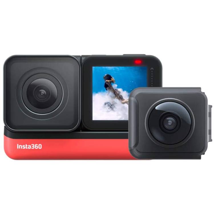 Insta360 One R Twin Edition Action Camera (Dual-Lens 360 + 4K Wide ...