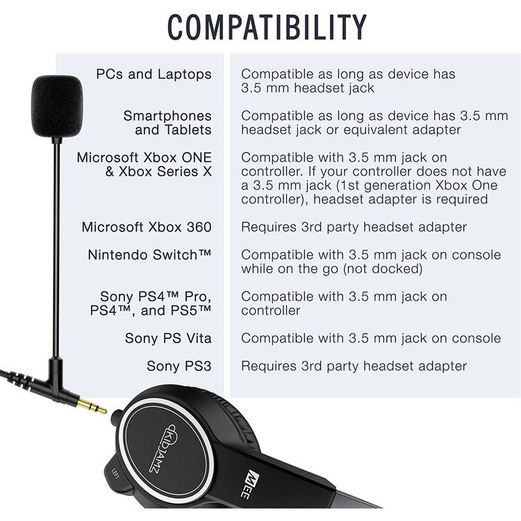 MEE Audio KidJamz Kids Headphone with Built-In Boom Microphone & Volume ...