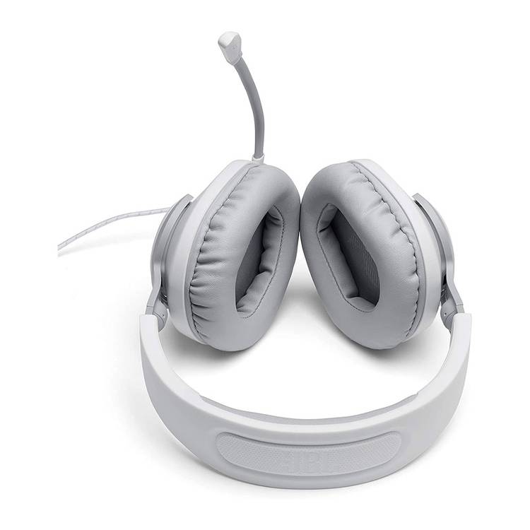 Buy JBL Quantum 100 Wired Over-Ear Gaming Headset in UAE | Built-in Microphone - White Color ...