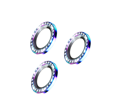 Green Anti-Glare Transparent Diamond Camera Lens, Seamless Absorption ...