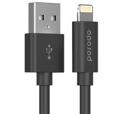 Durable Porodo PVC Cable for Lightning Devices - MFi Certified (PD ...