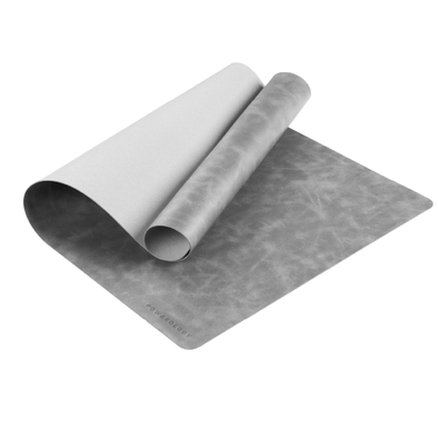 Buy Powerology Vegan Leather Desk Pad in UAE | Textured Gray | (PLMTG)