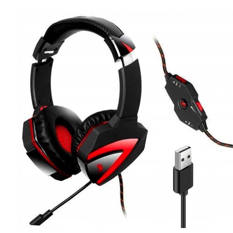 Powerful 2K Ohm Bloody Radar 360 Gaming Headphone (G501)