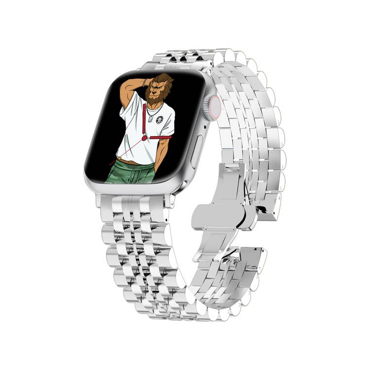 buy Green Mettalic Picolla Acero Correa Watch Strap, Fit & Comfortable ...