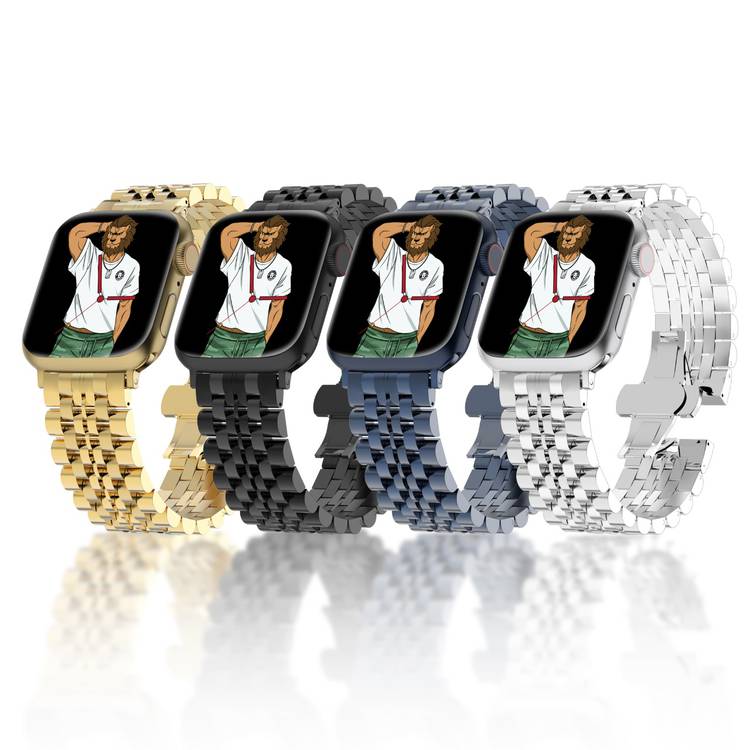 buy Green Mettalic Picolla Acero Correa Watch Strap, Fit & Comfortable ...