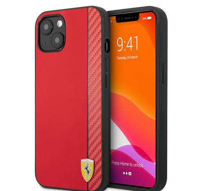 Ferrari Officially Licensed Red iPhone 13 (1) Case with Full Protection ...