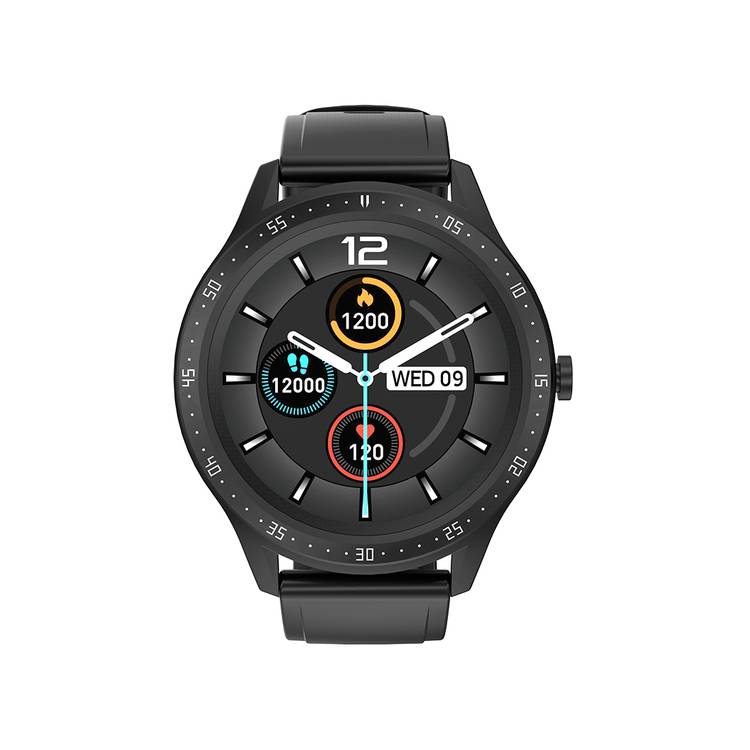 Porodo PD-VORTEX-BK Vortex Smart Watch - Black (PD-VORTEX-BK)
