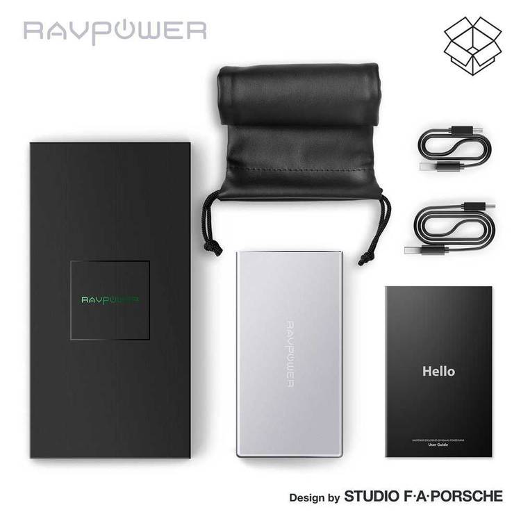 RAVPower 20100mAh Power Bank with Dual iSmart 0 Ports (RP-PB062)