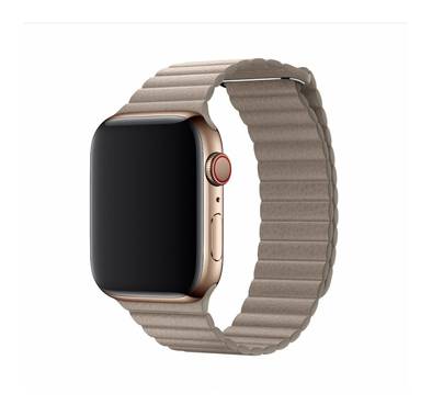 Leather Loop Band for Apple Watch 38/40MM with Magnetic Closure Strap ...