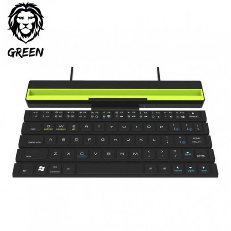 Multi-Functional Green Lion Wireless Keyboard for Arabic & English ...
