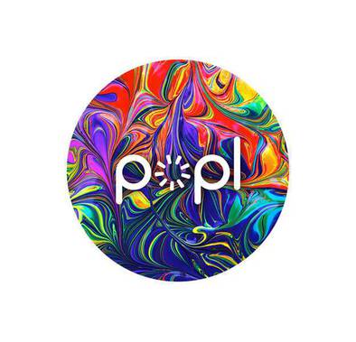 Tie Dye Popl - Digital Business Card & NFC Tag for iOS & Android (POPL-MIX)