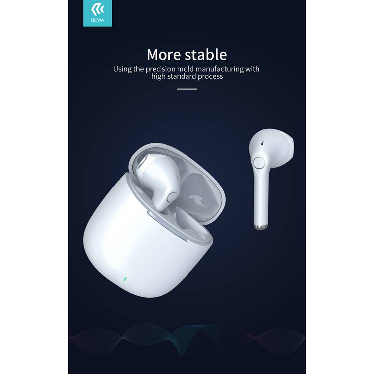 Devia Kintone Series Joy A13 TWS Wireless Earphone (362002-WH)