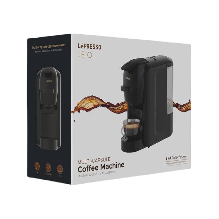 LePresso Multi-Capsule Coffee Machine in UAE | 600mL Water Tank ...