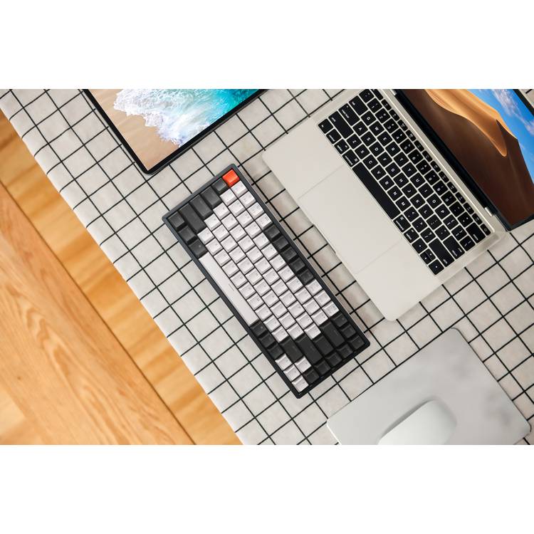 Keychron K2 84 Gateron Wireless Mechanical Keyboard with RGB, Red ...