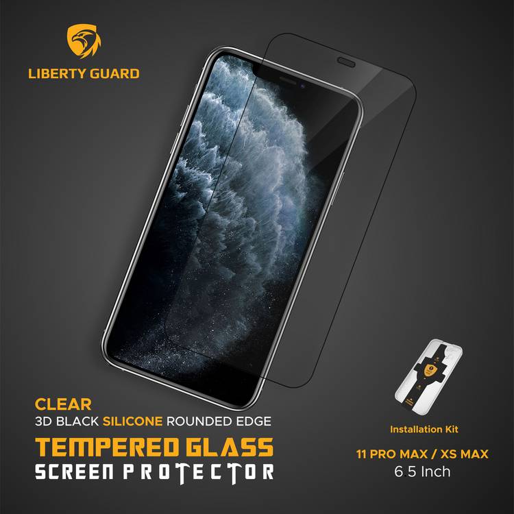 Buy Liberty Guard Rounded Edge Screen Protector For iPhone Xs Max in ...