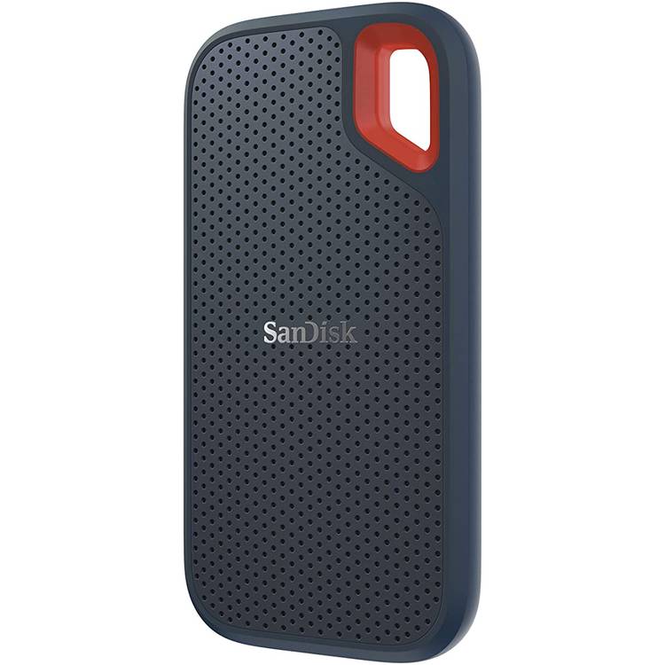 SanDisk 2TB Extreme Portable External SSD - USB-C, USB 3.1 - SDSSDE60-2T00-G25 (e60ssd)