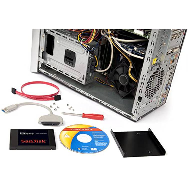 Sandisk Sdssdck-aaa-g27 Ssd Conversion Kit for Mac and Windows - Black ...