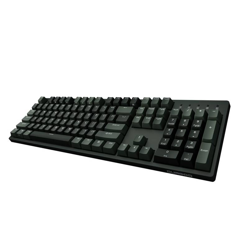 Durgod K310 Keyboard with Double Shot PBT Keycaps (K310(RED)-DGN)
