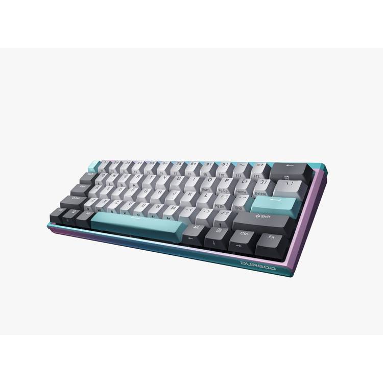 Durgod K330W Gateron Crystal Mechanical Wireless Keyboard Doubleshot ...