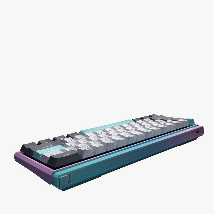 Durgod K330W Gateron Crystal Mechanical Wireless Keyboard Doubleshot ...