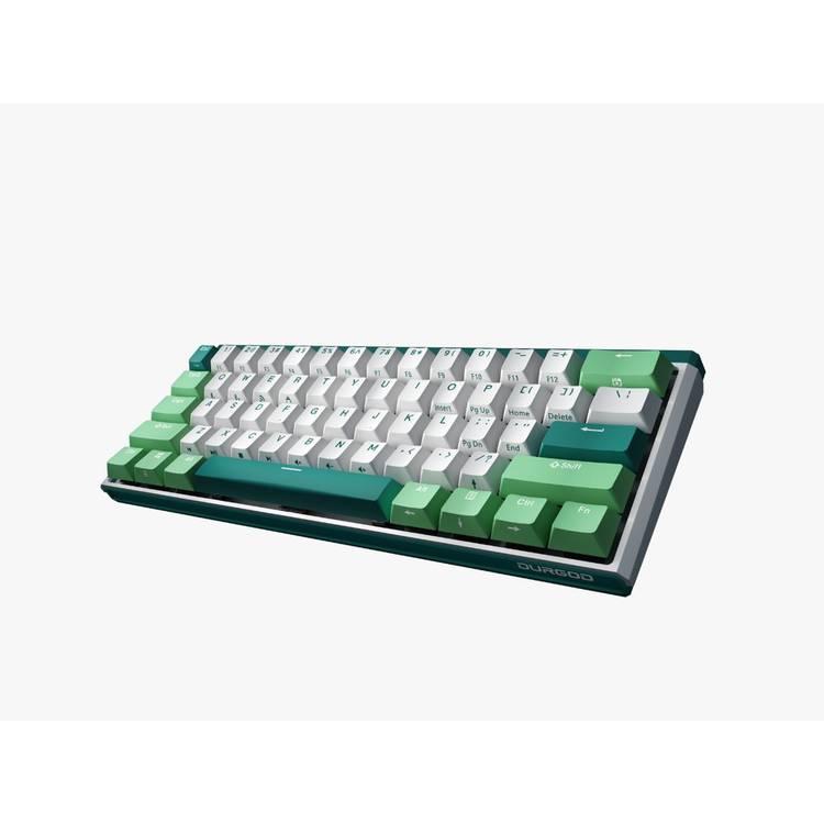 Durgod K330W Gateron Crystal Mechanical Wireless Keyboard Doubleshot ...