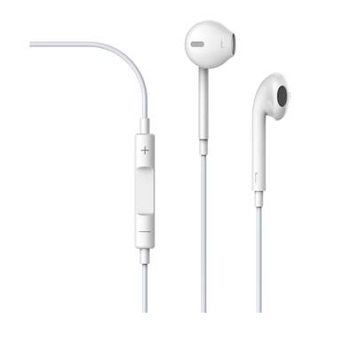 Buy Devia Smart Earpods - Remote and Mic, 5mm, White (B0406-WH)