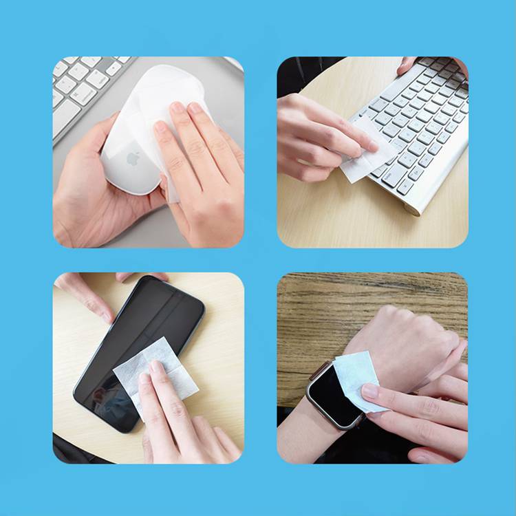 75% Alcohol Hoco Portable Alcohol Disinfection Cotton Wipes - 100pcs ...