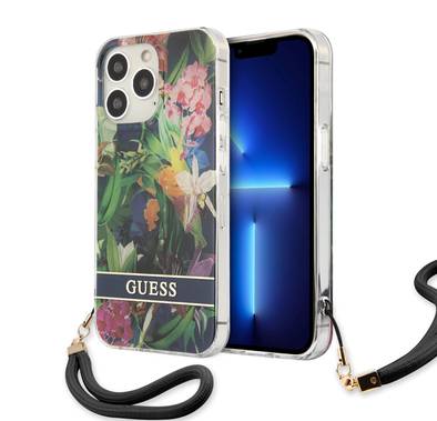 GUESS HC PC/TPU FLOWER CORD BLUE IP13 PRO MAX for iPhone 13 Pro Max ...