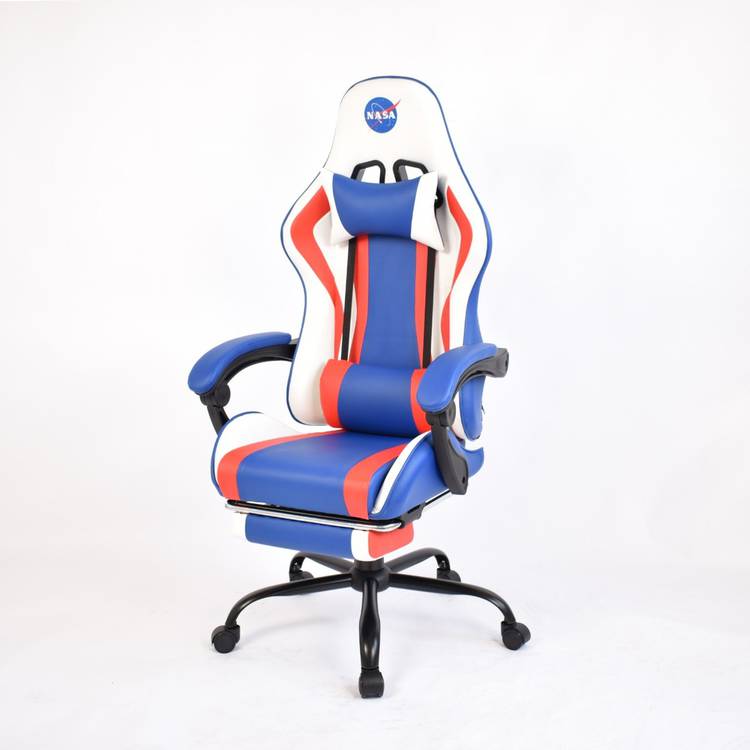 Red white and blue gaming chair store