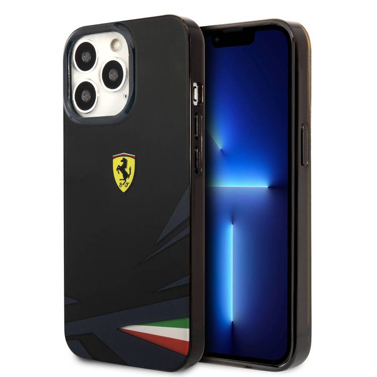 ferrari PC/TPU Scuderia Dyed Bumper Case, combability with iPhone 13 ...