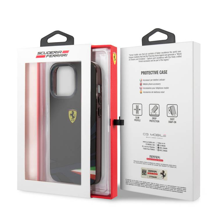 ferrari PC/TPU Scuderia Dyed Bumper Case, combability with iPhone 13 ...