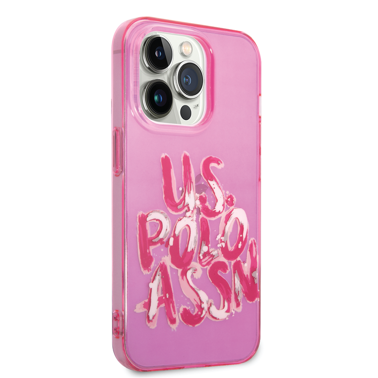 Shop USPA PC/TPU Transparent Case With Graffiti Logo in UAE | Pink ...