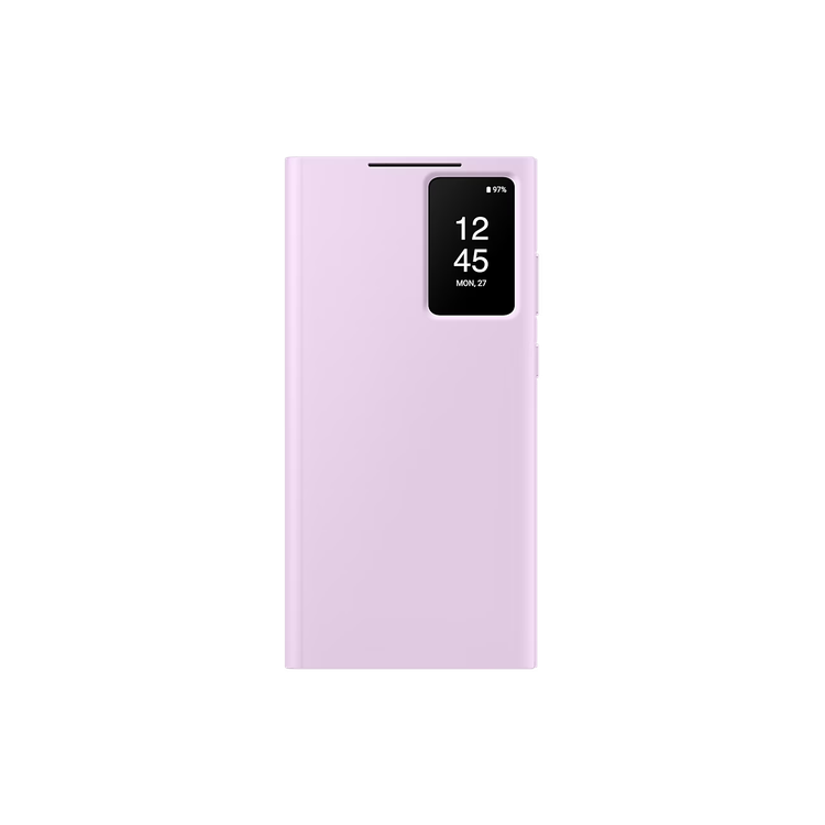 Samsung Galaxy S23 Ultra Smart View Wallet Case - Violet (ZS918CVE-VLT)