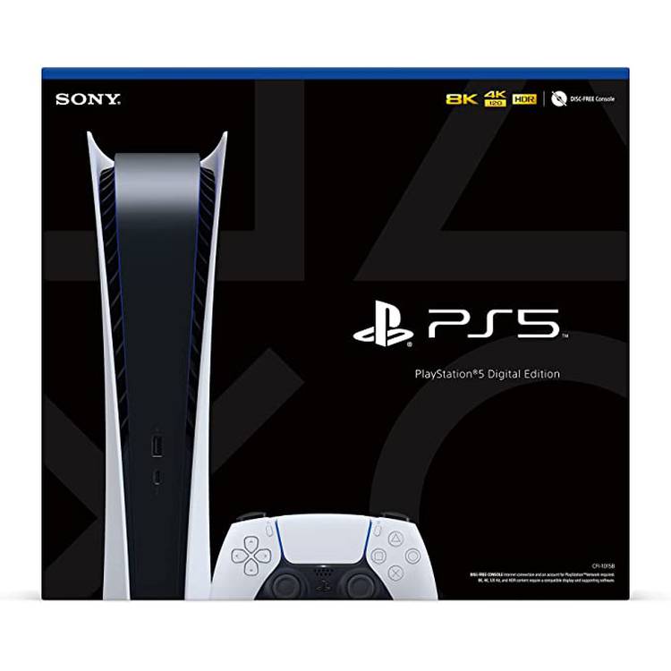 PS5 Console Digital Edition International version (PS5-DIGITALVERSION ...