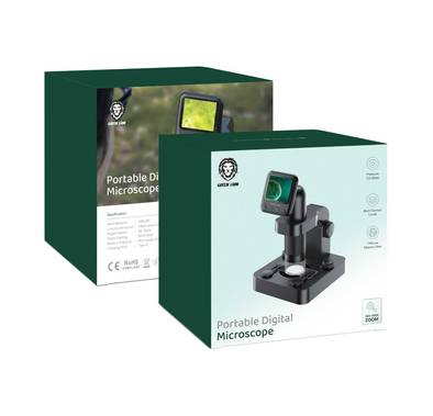 Portable Digital Microscope 100x Zoom | Runbazaar (GNPDGMICSPBK)