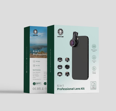Professional 6 in 1 Lens Kit | Green Lion | Runbazaar (GN6N1PROLKTBK)